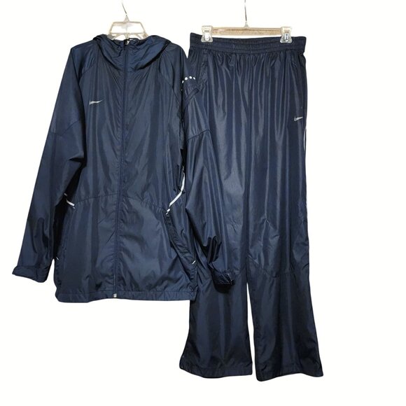 Nike | Jackets & Coats | Nike Mens Windbreaker Jacket Pants Set Mesh ...